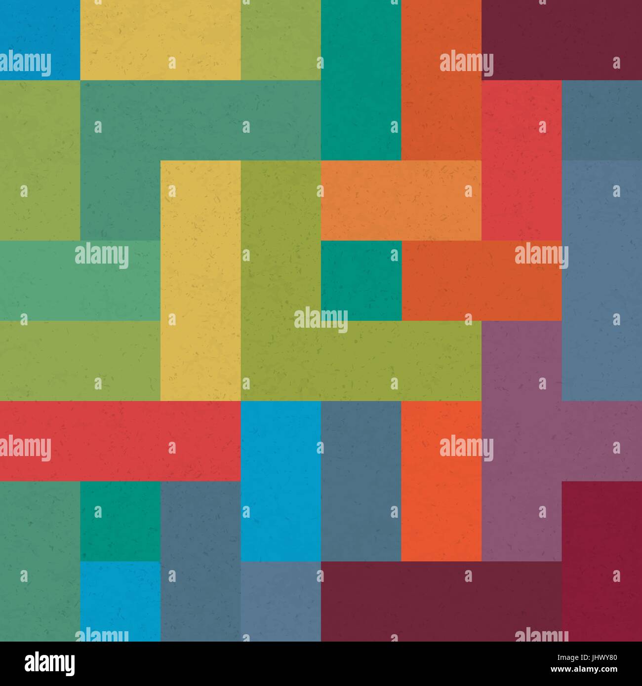 Colorful brick geometric pattern. Abstract background for designs with ...