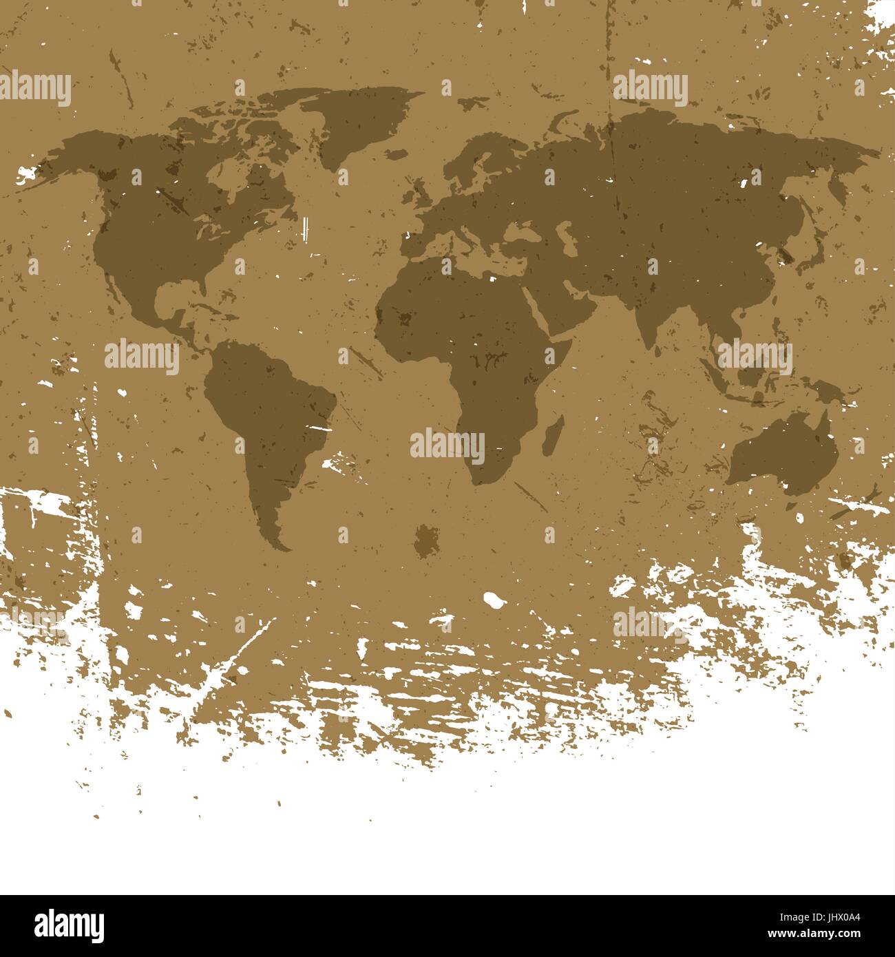 Edge of world map hi-res stock photography and images - Alamy