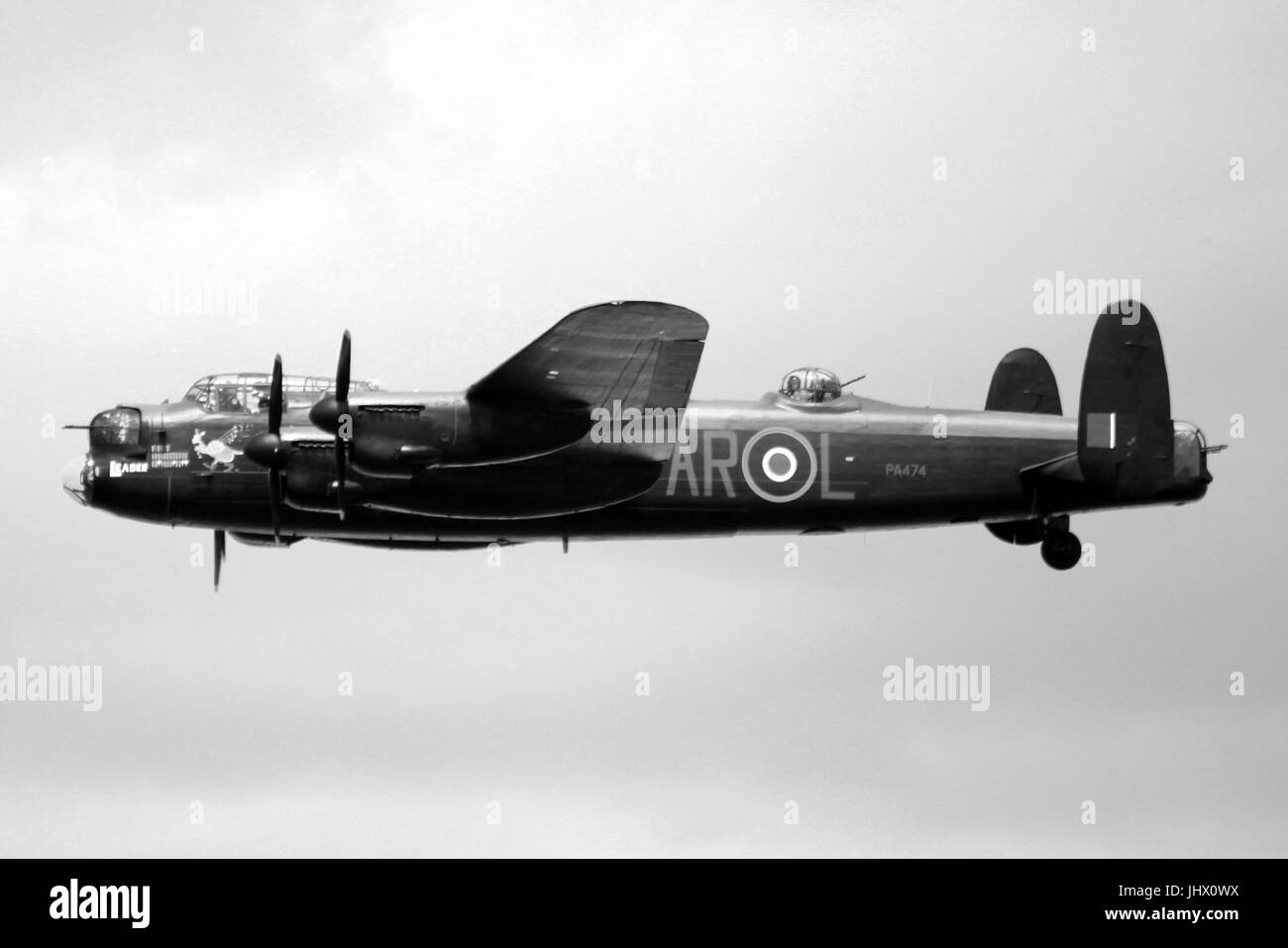 Lancaster bomber world war 2 Black and White Stock Photos & Images - Alamy