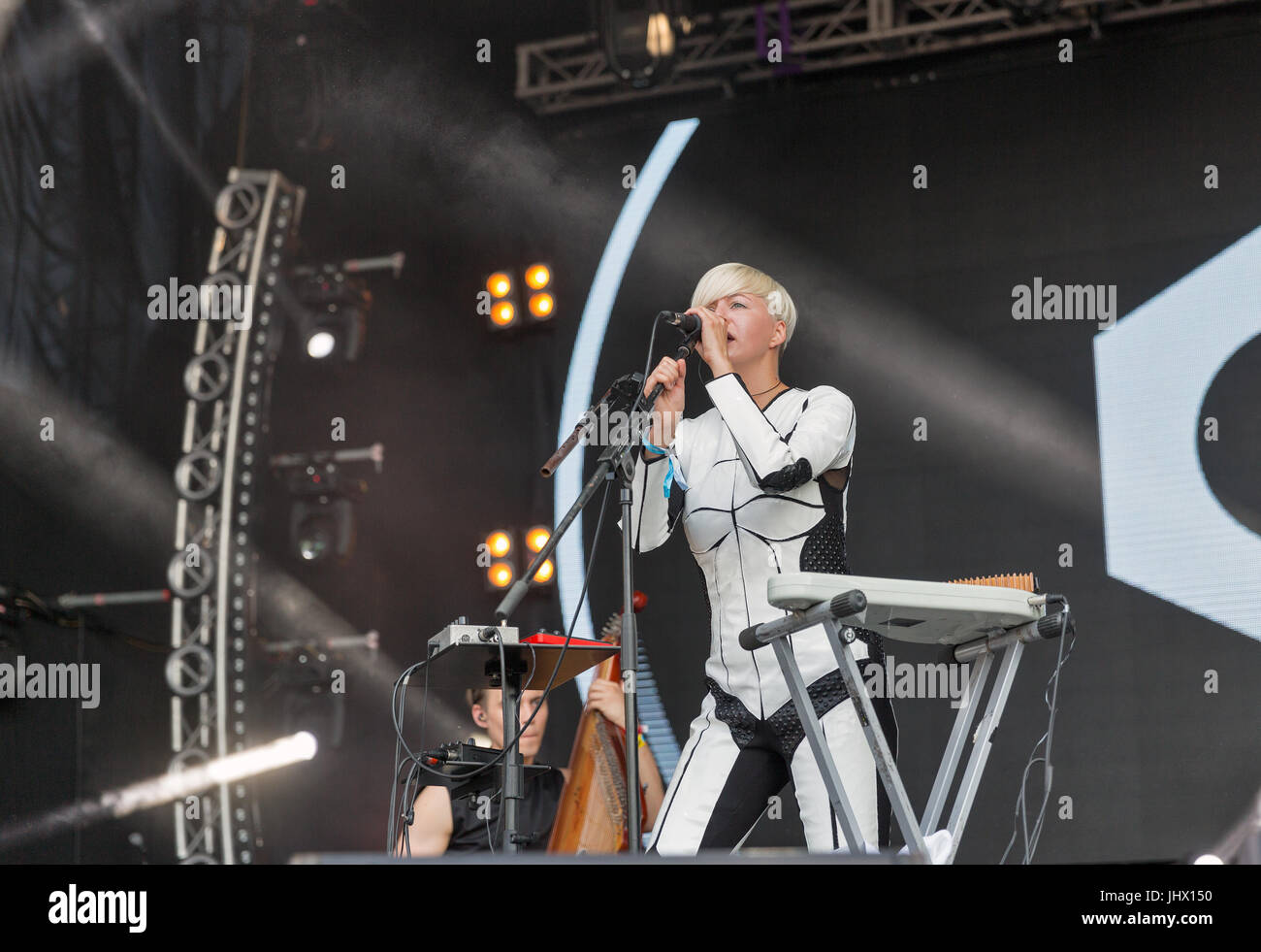 KIEV, UKRAINE - JUNE 29, 2017: Popular Ukrainian experimental electro ...