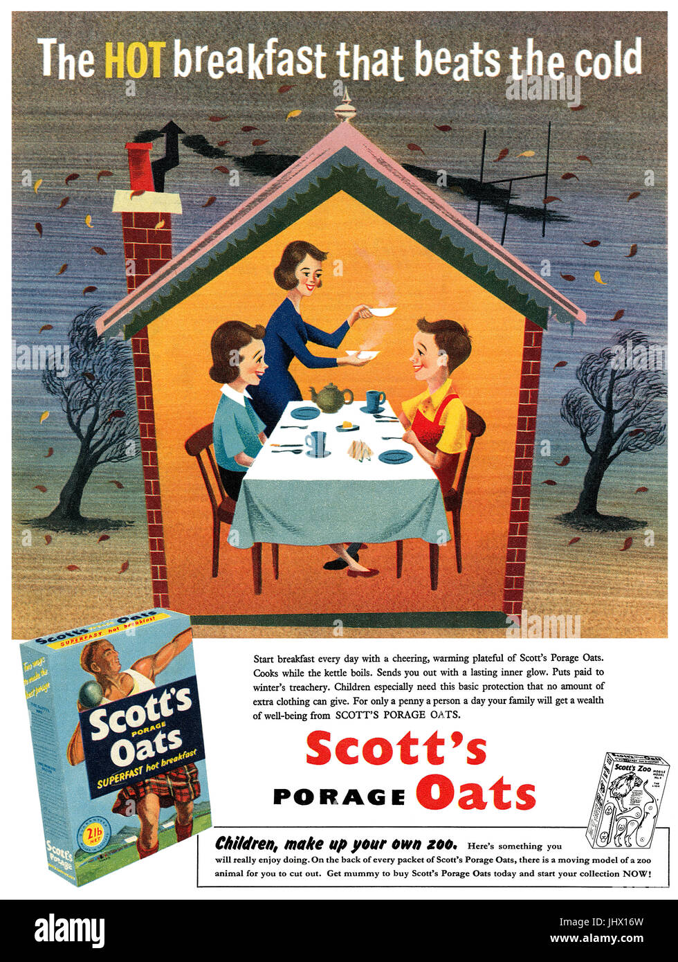 Scotts porage oats hi-res stock photography and images - Alamy
