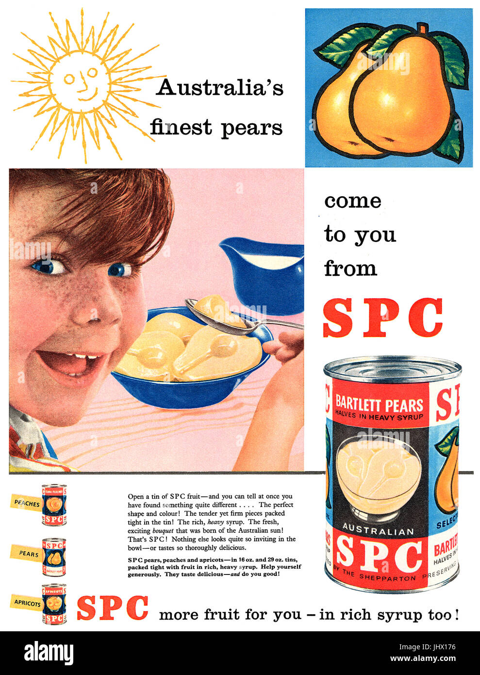 Pears advertisement hi-res stock photography and images - Alamy