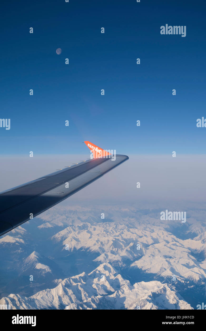 Sky alps airlines hi-res stock photography and images - Alamy