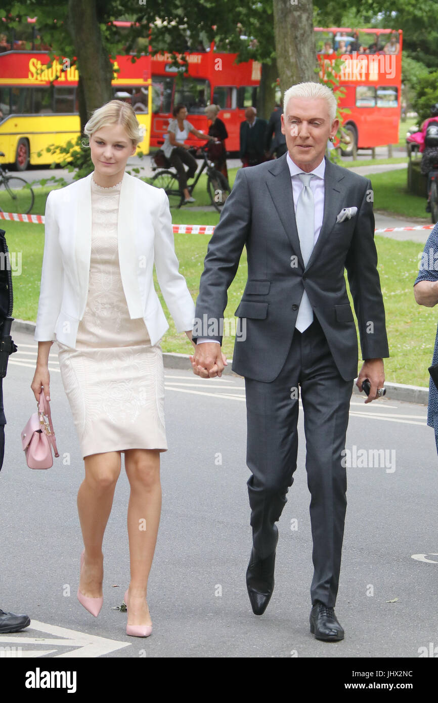 Princess Anne visiting Anglo German Club in Hamburg Featuring: H.P ...
