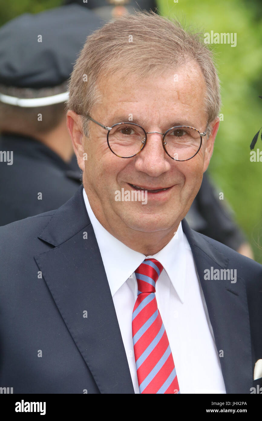 Princess Anne visiting Anglo German Club in Hamburg Featuring: Jan ...