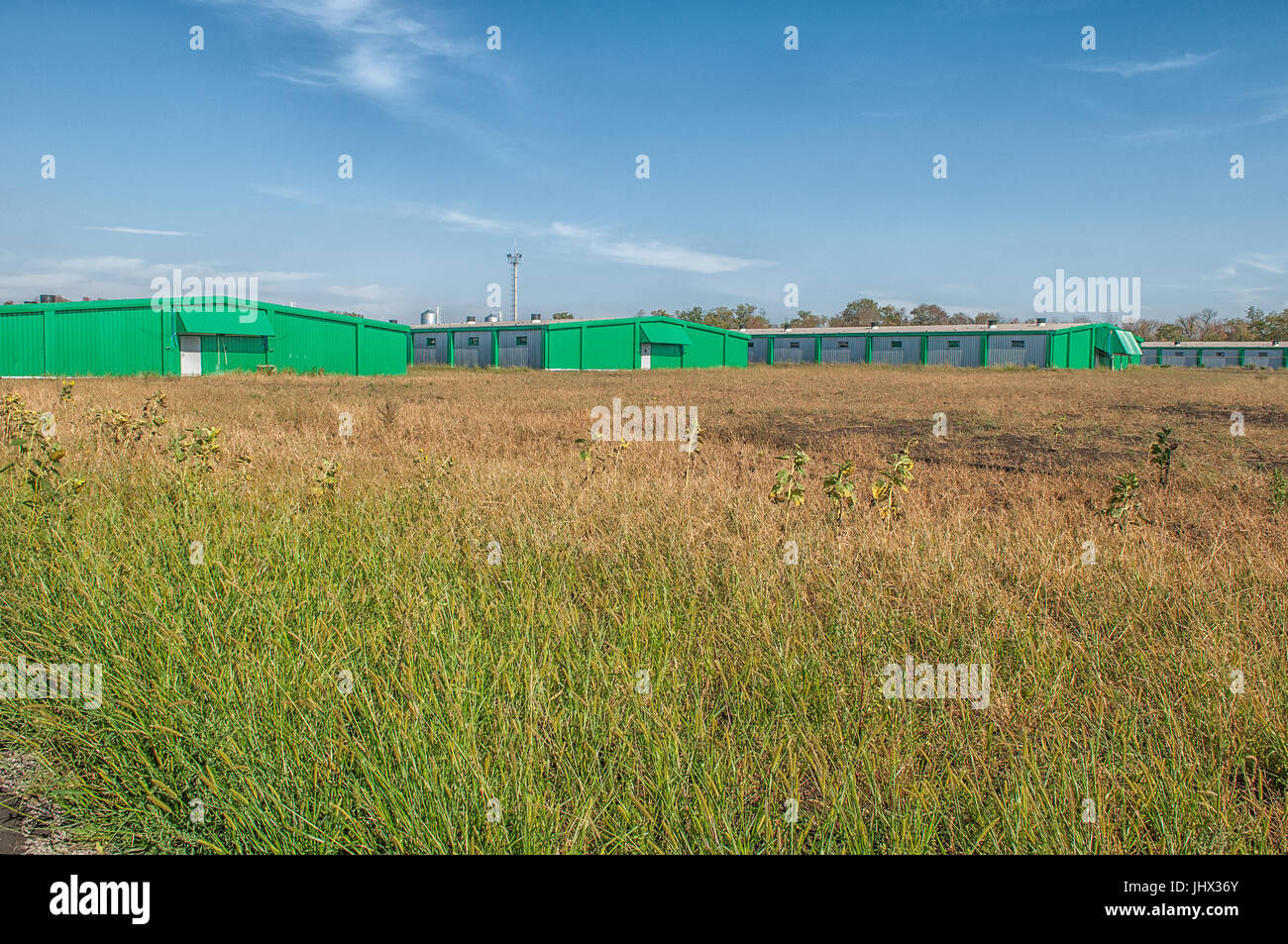 Factory farming buildings hi-res stock photography and images - Alamy