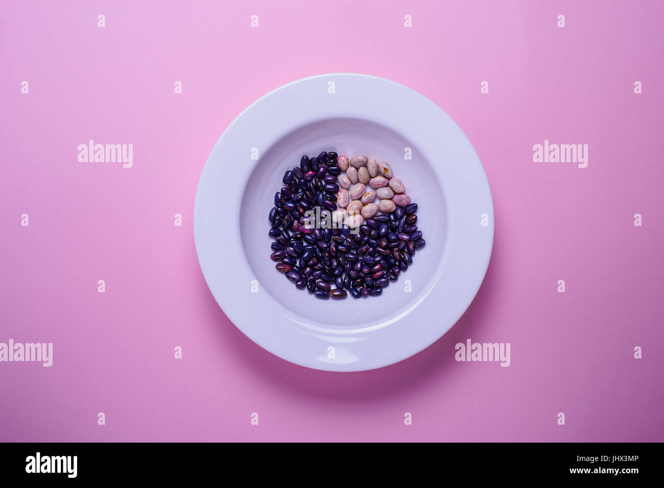 pie chart of bean Stock Photo - Alamy