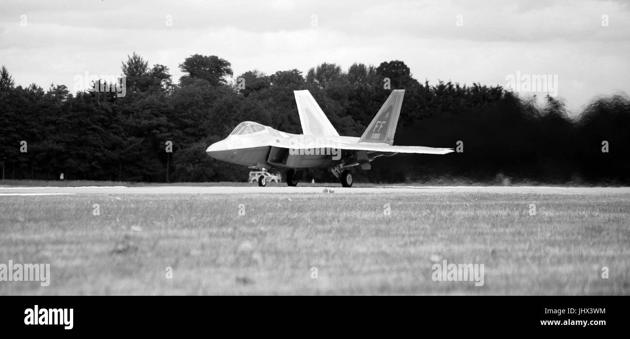 Lockheed f 22 raptor Black and White Stock Photos & Images - Alamy