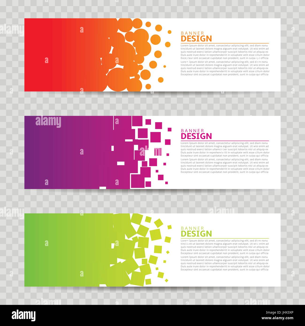 Banner design background Stock Vector Image & Art - Alamy