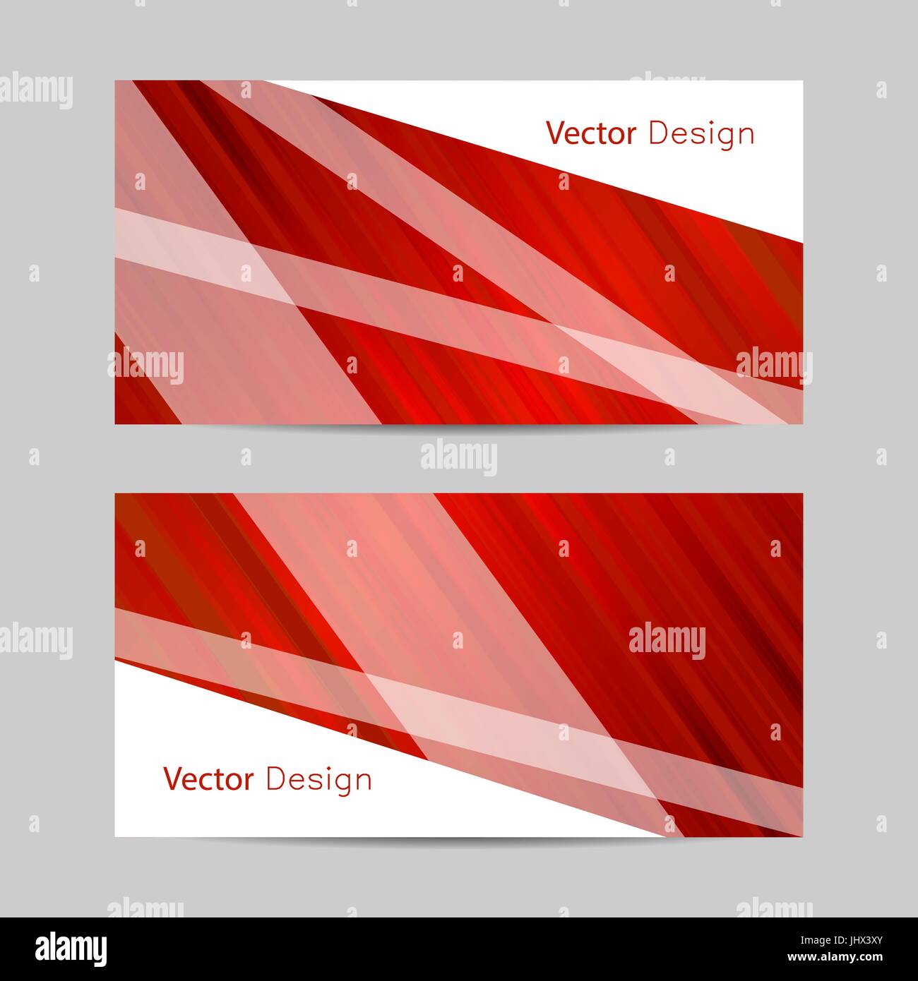 Set of horizontal banners Stock Vector Image & Art - Alamy