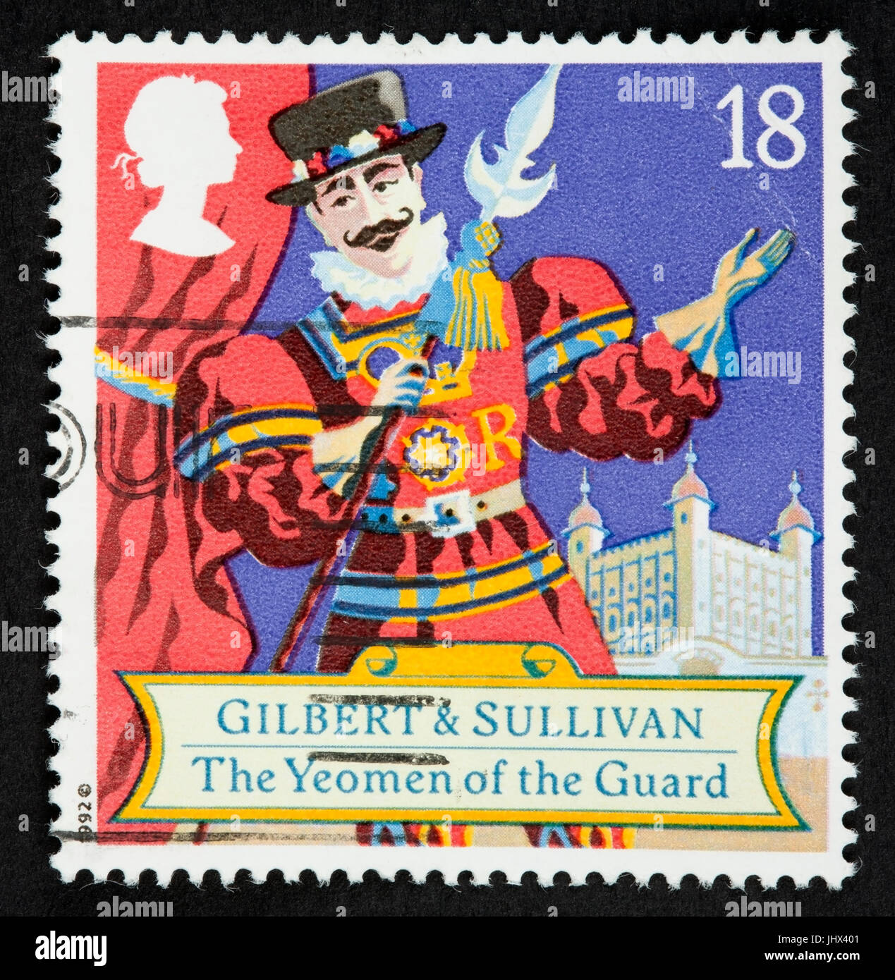 British postage stamp Stock Photo - Alamy