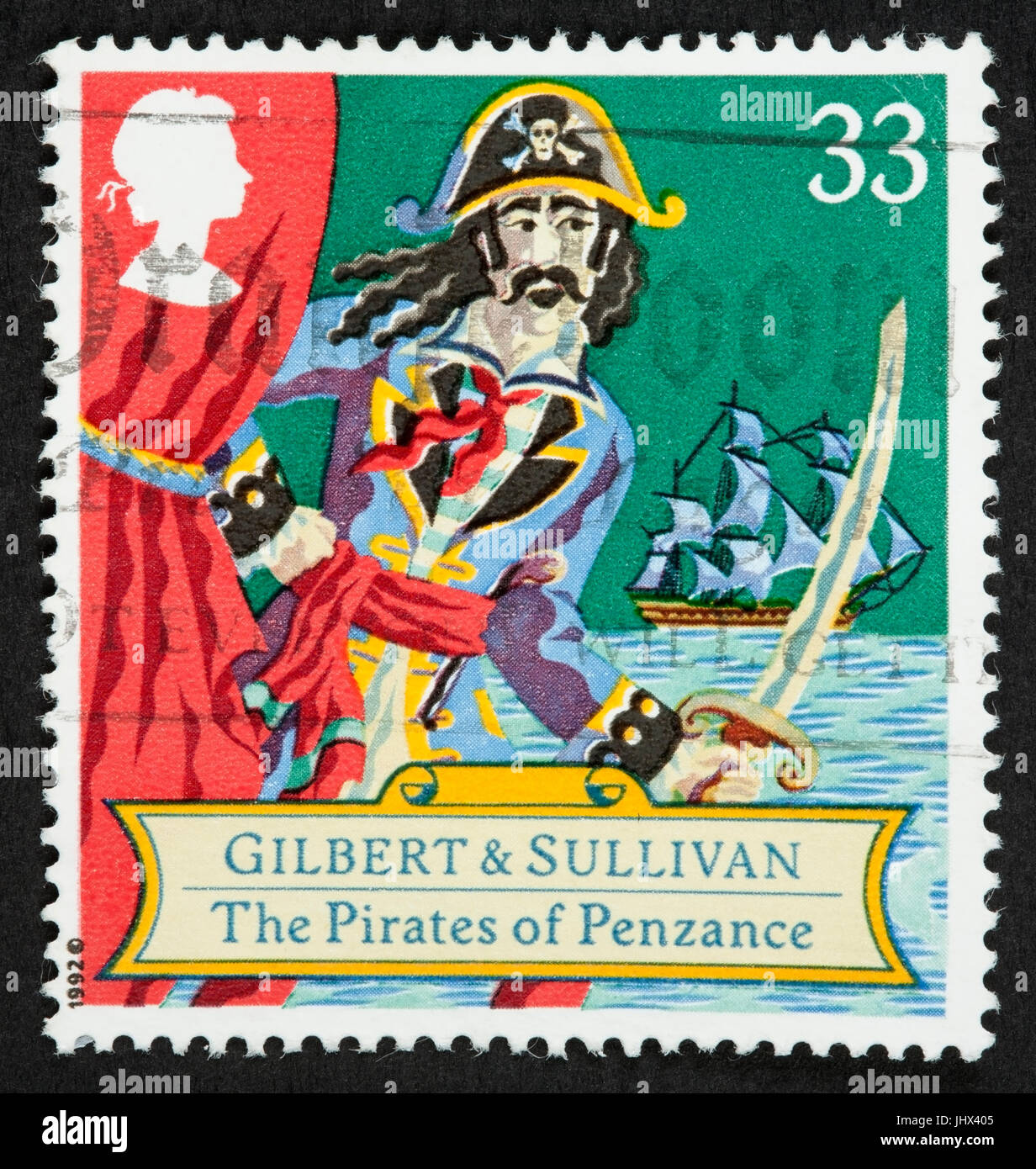 British postage stamp Stock Photo - Alamy