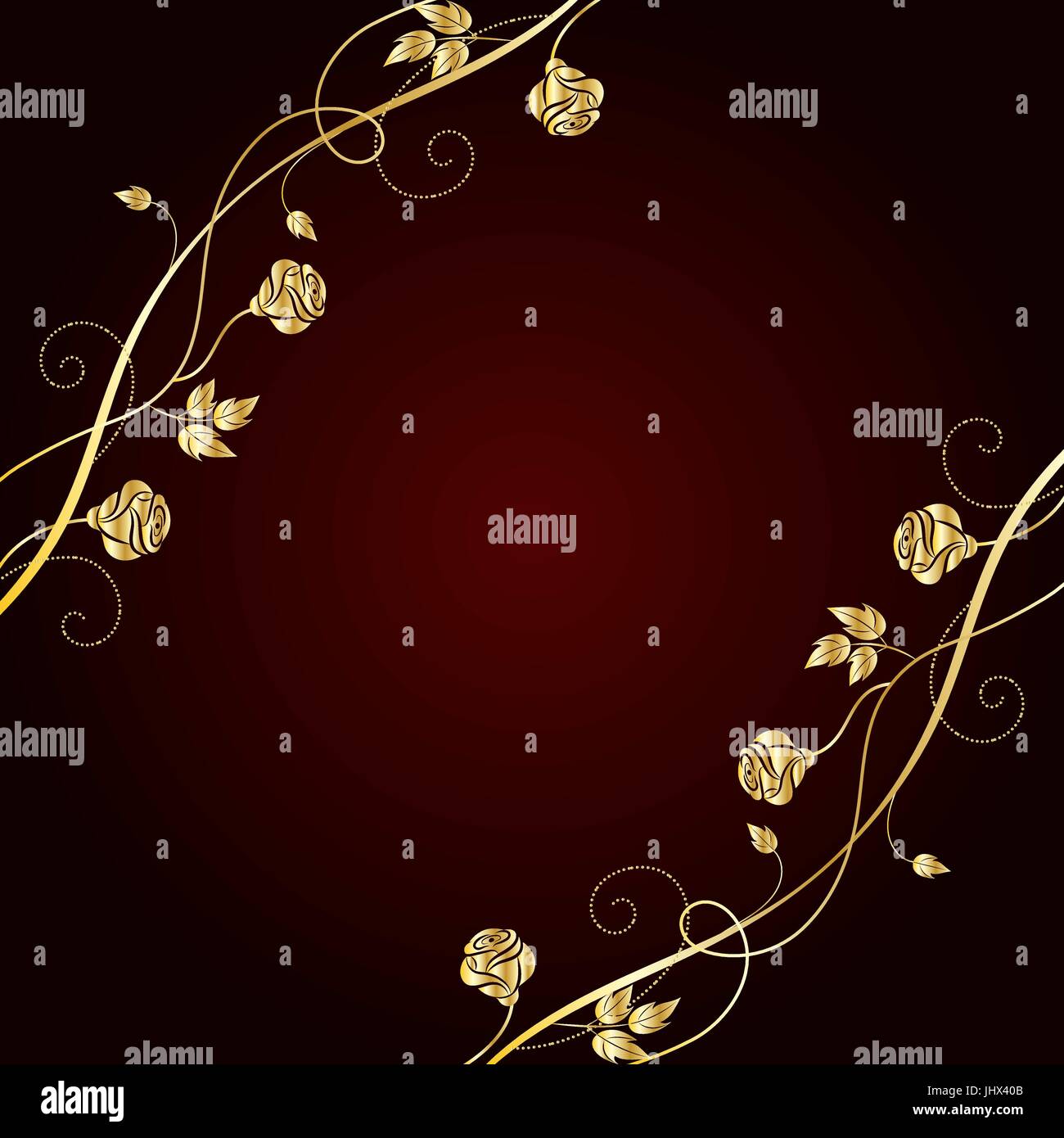 Luxury red rose background Stock Vector Images - Alamy