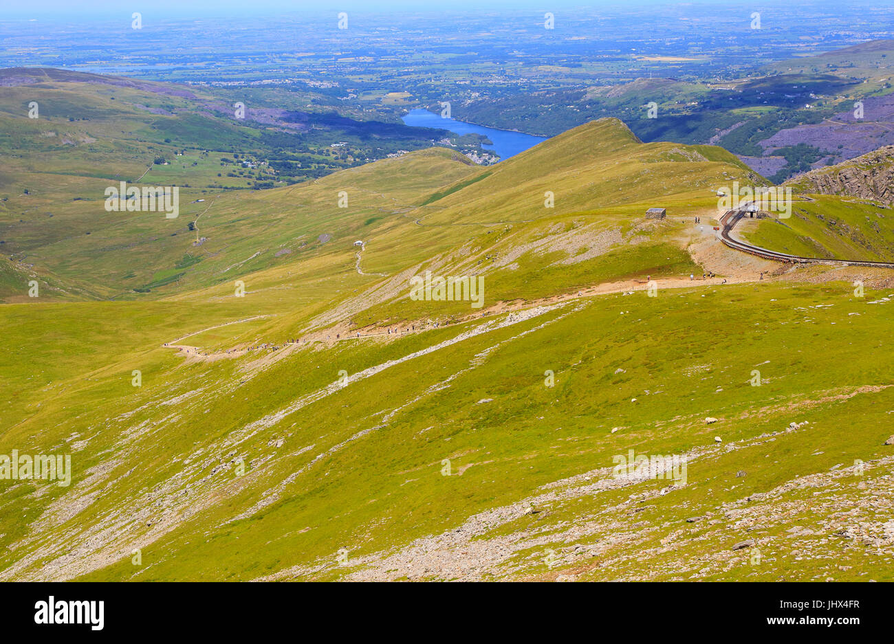 Llanberis mount snowdon hi-res stock photography and images - Alamy