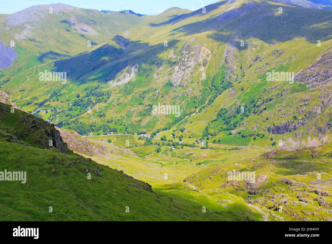 Llanberis village gwynedd hi-res stock photography and images - Alamy