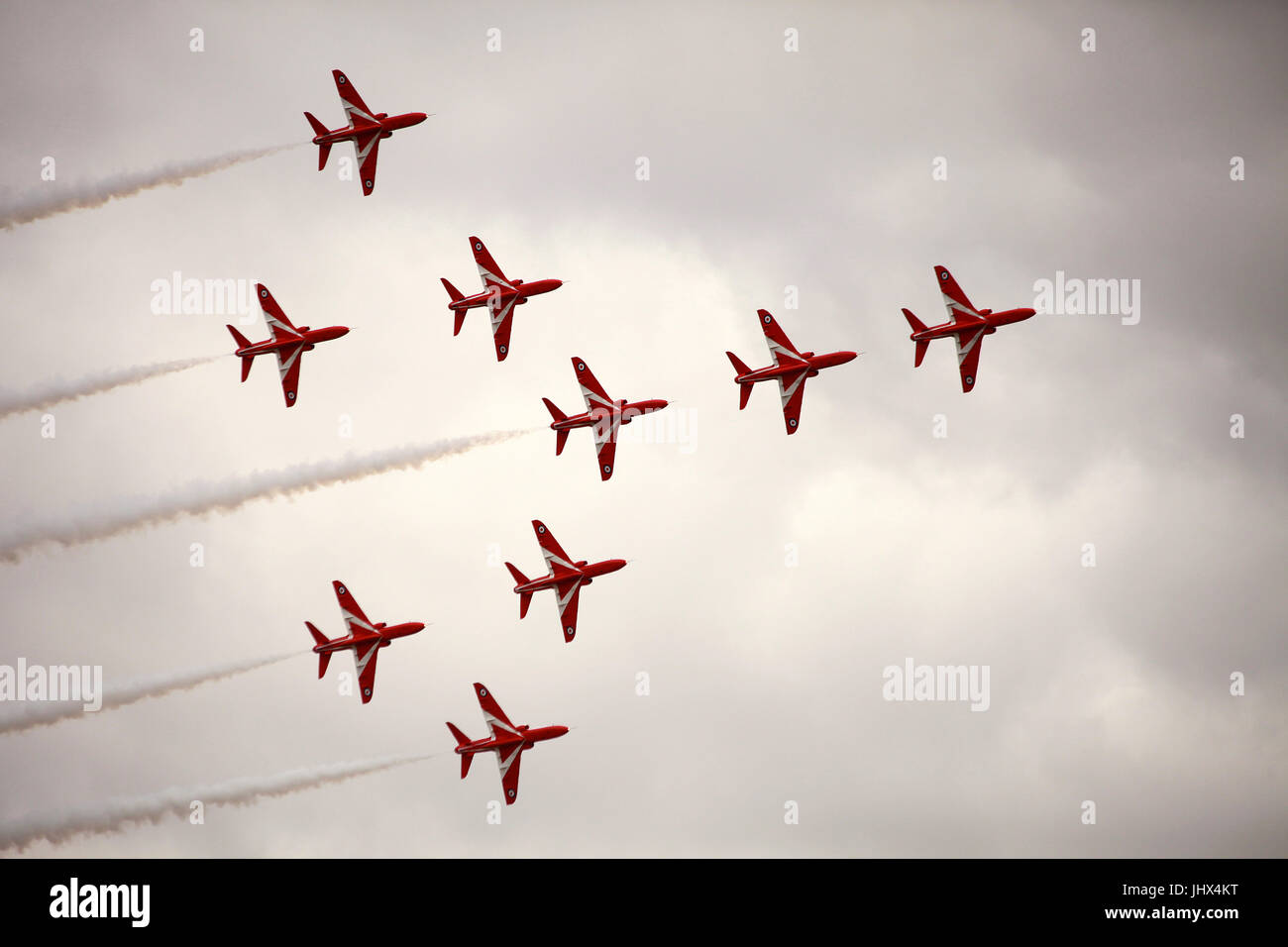 The Red Arrows, Royal Air Force Aerobatic Team Stock Photo - Alamy