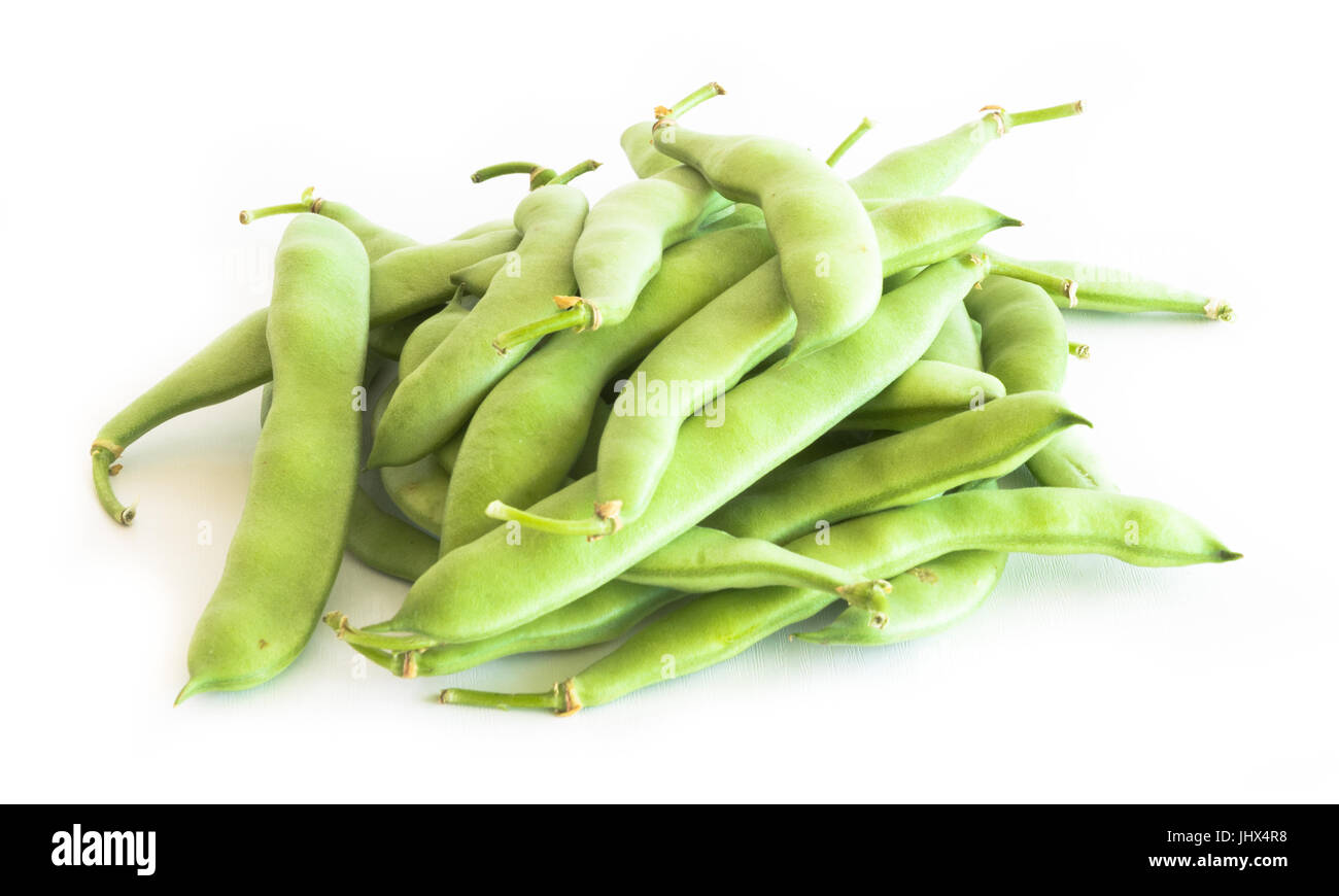 Healthy runner beans Cut Out Stock Images & Pictures - Alamy