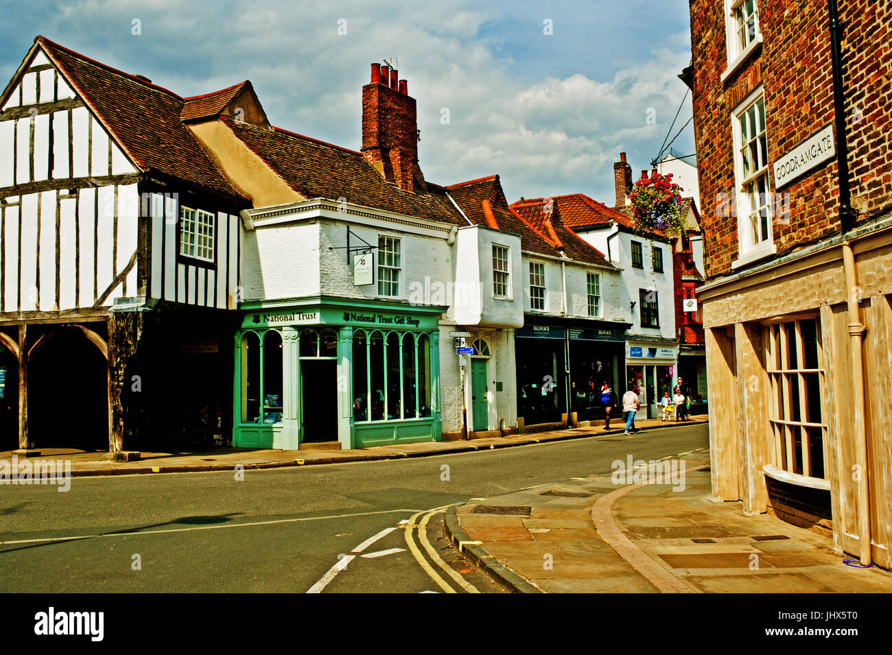 Goodramgate hi-res stock photography and images - Alamy