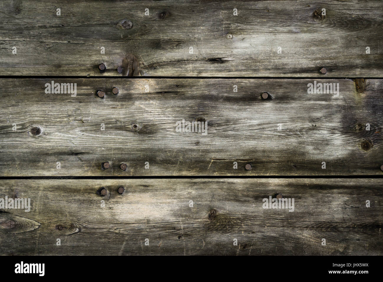 Rustic wood planks background with nice vignetting Stock Photo - Alamy