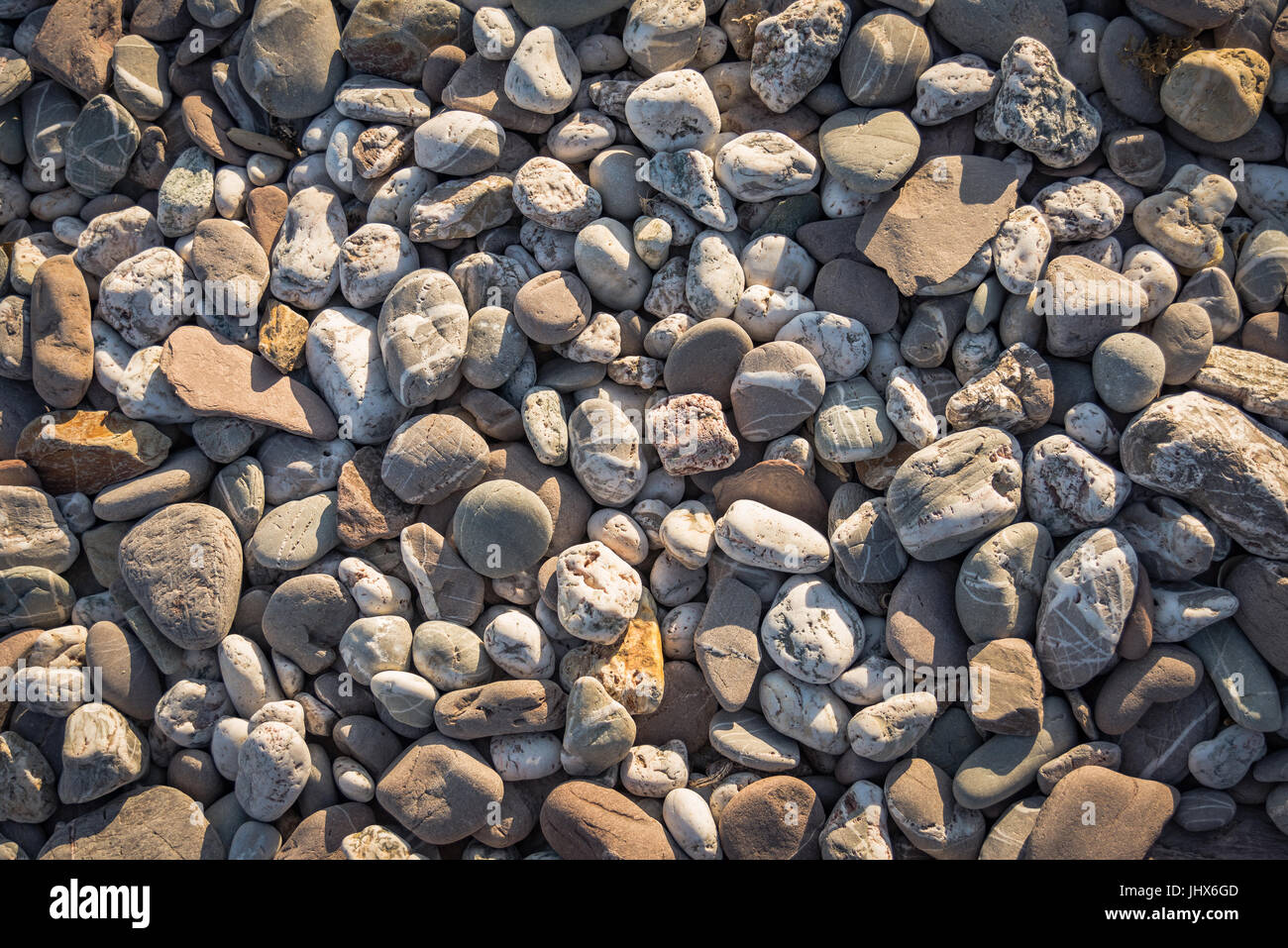Full frame of pebbles hi-res stock photography and images - Alamy