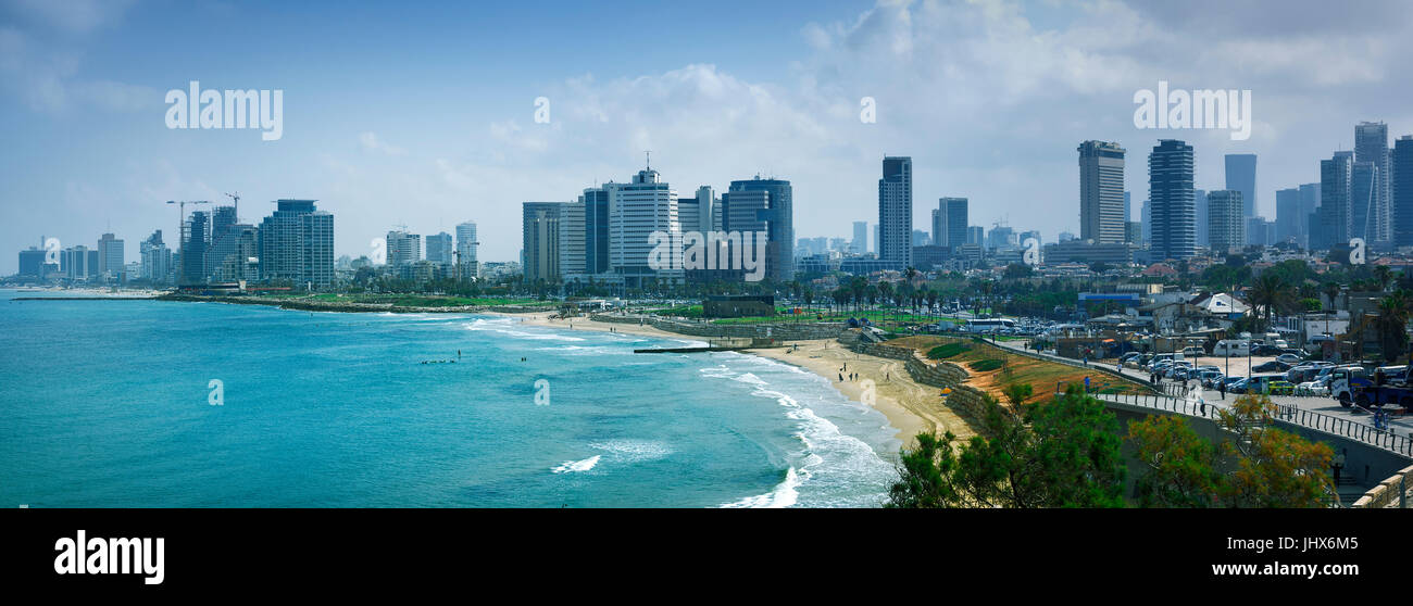 Tel aviv skyline hi-res stock photography and images - Alamy