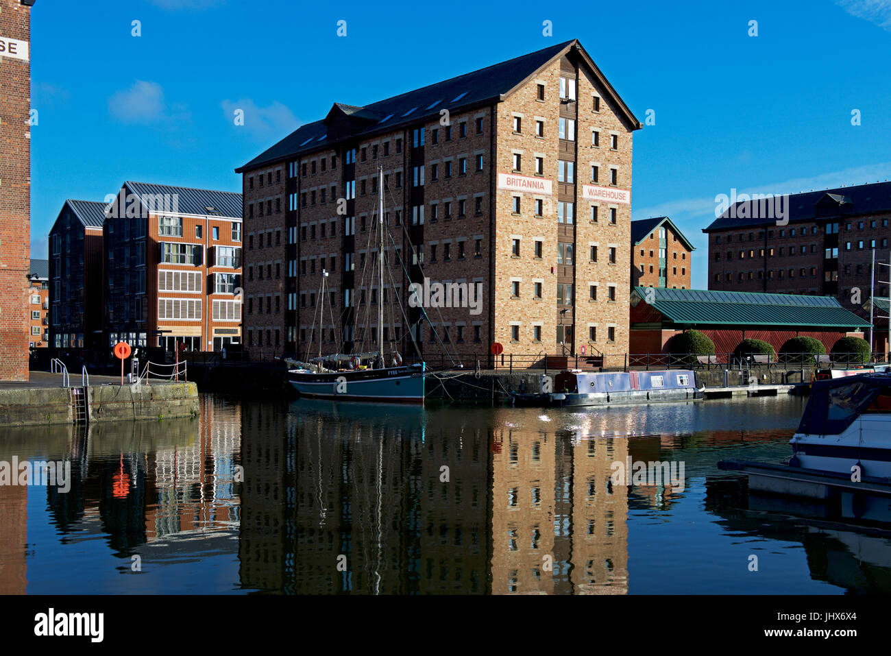 Gloucester Quays Gloucestershire England High Resolution Stock ...