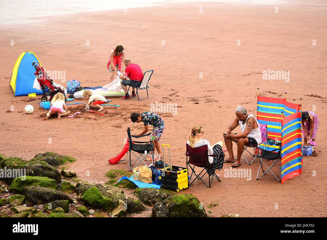 Picnic on sand hi-res stock photography and images - Alamy