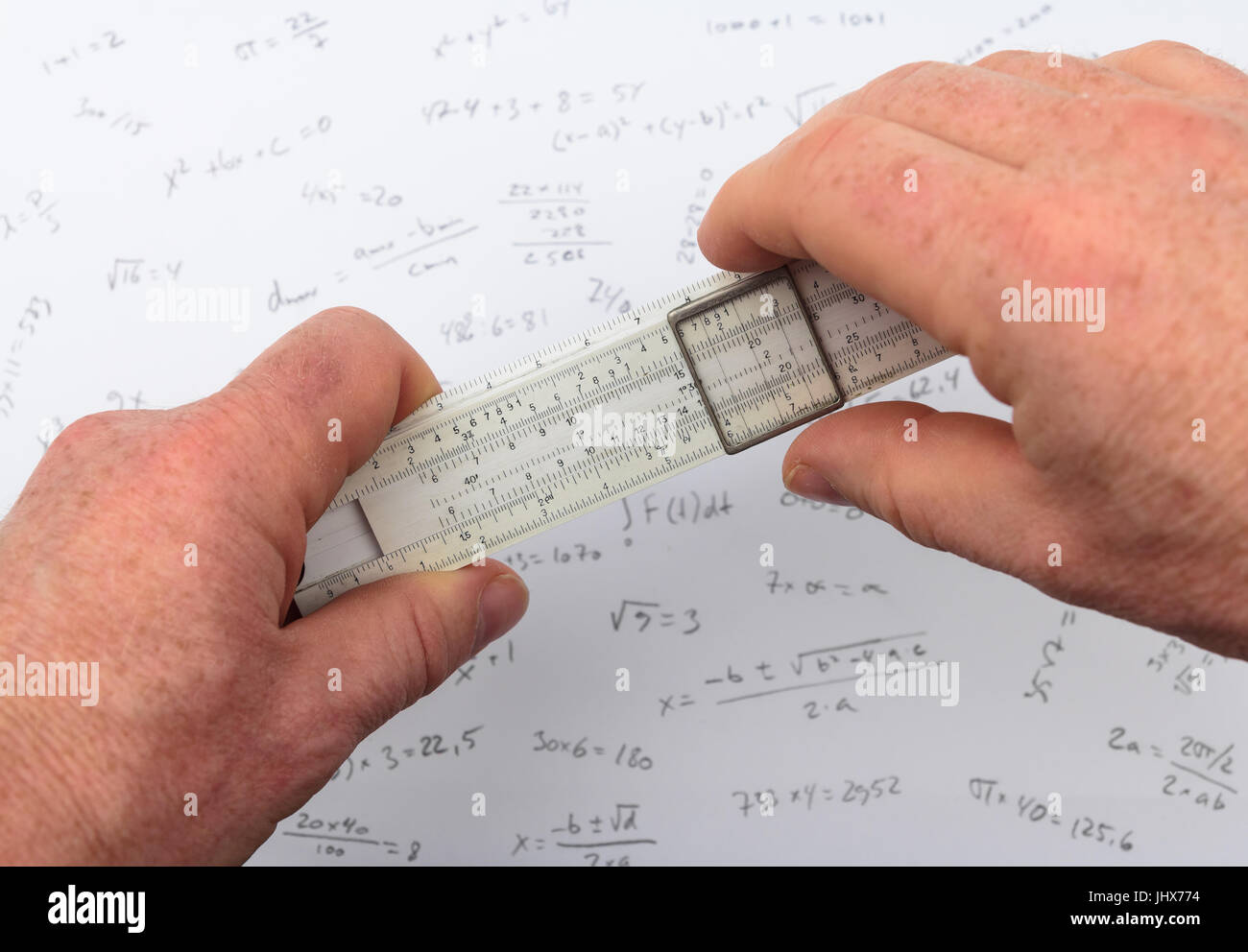 Slide Ruler High Resolution Stock Photography and Images - Alamy