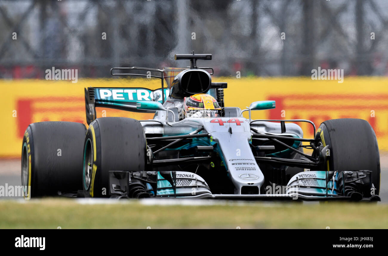 2017 Silverstone Lewis Hamilton High Resolution Stock Photography and ...