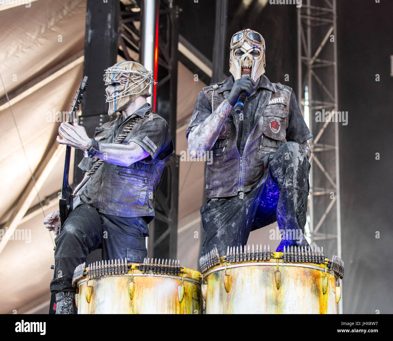 July 15, 2017 - Bridgeview, Illinois, U.S - TOMMY CHURCH and JASON ...