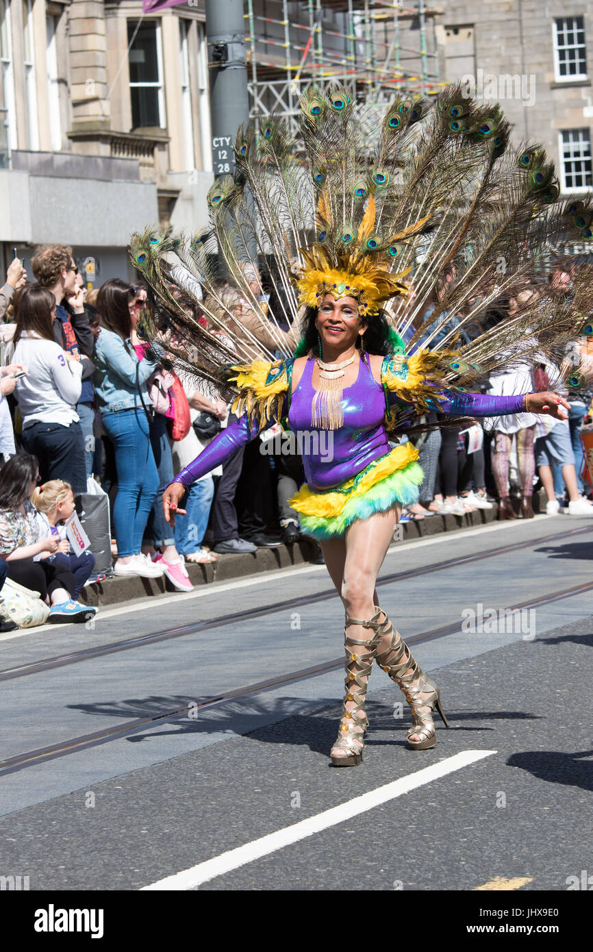 Edinburgh, UK. 16th July, 2017. Edinburgh Jazz and Blues Carnival ...