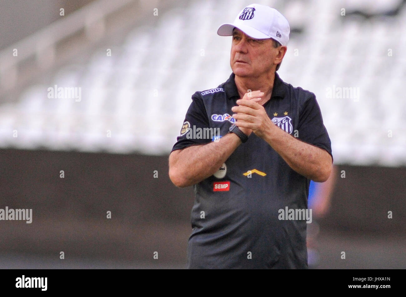 Rio De Janeiro, Brazil. 16th July, 2017. Levir Culpi during Vasco da ...
