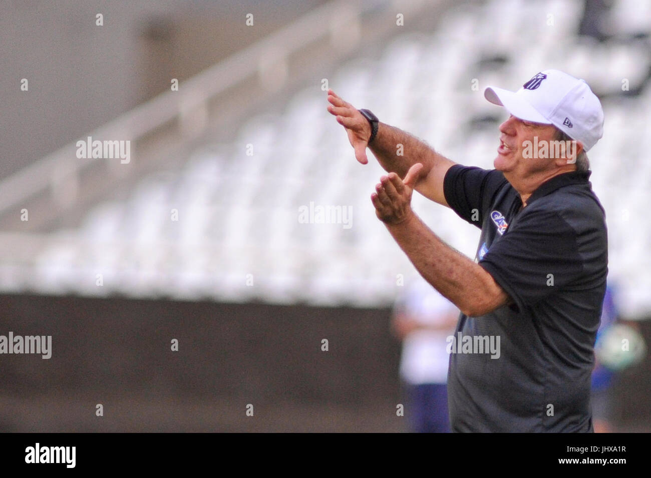 Rio De Janeiro, Brazil. 16th July, 2017. Levir Culpi during Vasco da ...