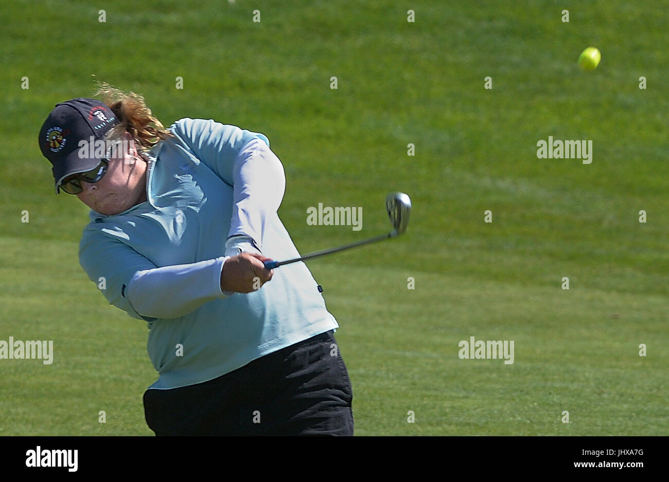 Usa. 16th July, 2017. City Women's Championship at the Santa Ana golf ...