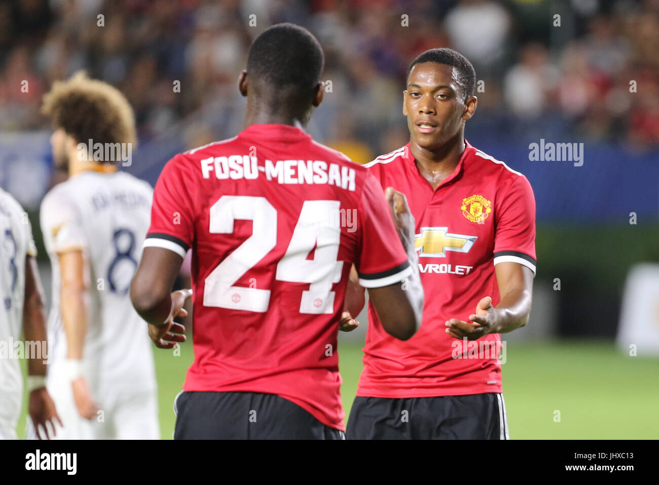 July 15, 2017: Manchester United forward Anthony Martial (11 ...