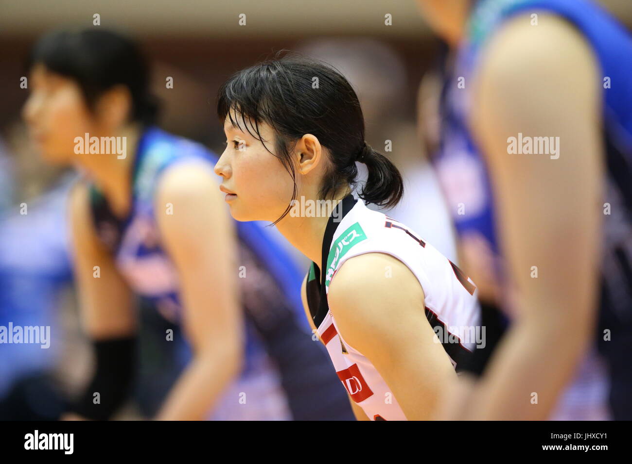 Sendai, Japan. 16th July, 2017. Japan team group (JPN) Volleyball : FIVB Volleyball World Grand ...