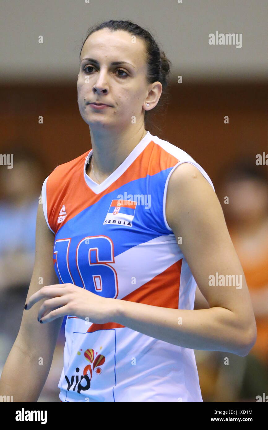 Sendai, Japan. 16th July, 2017. Milena Rasic (SRB) Volleyball : FIVB ...
