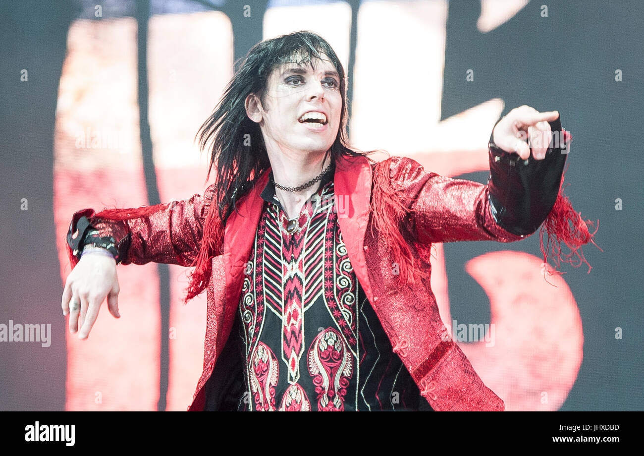 July 13, 2017 - Quebec City, Quebec; CAN - Singer LUKE SPILLER of the ...