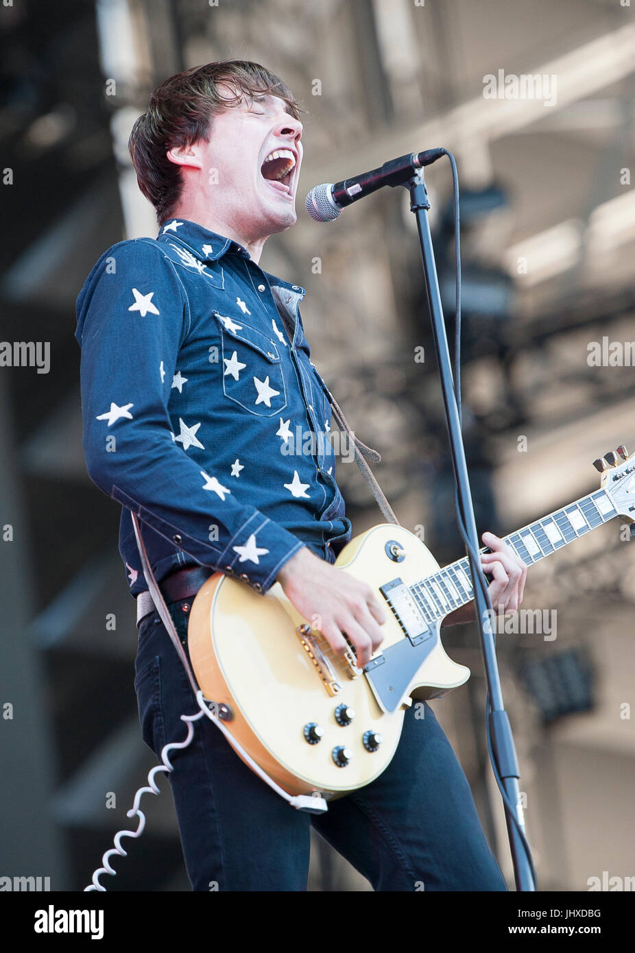 July 13, 2017 - Quebec City, Quebec; CAN - Singer/ Guitarist LUKE ...