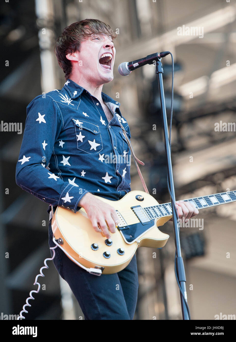 July 13, 2017 - Quebec City, Quebec; CAN - Singer/ Guitarist LUKE ...
