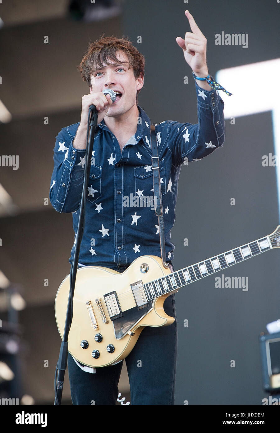 July 13, 2017 - Quebec City, Quebec; CAN - Singer/ Guitarist LUKE ...