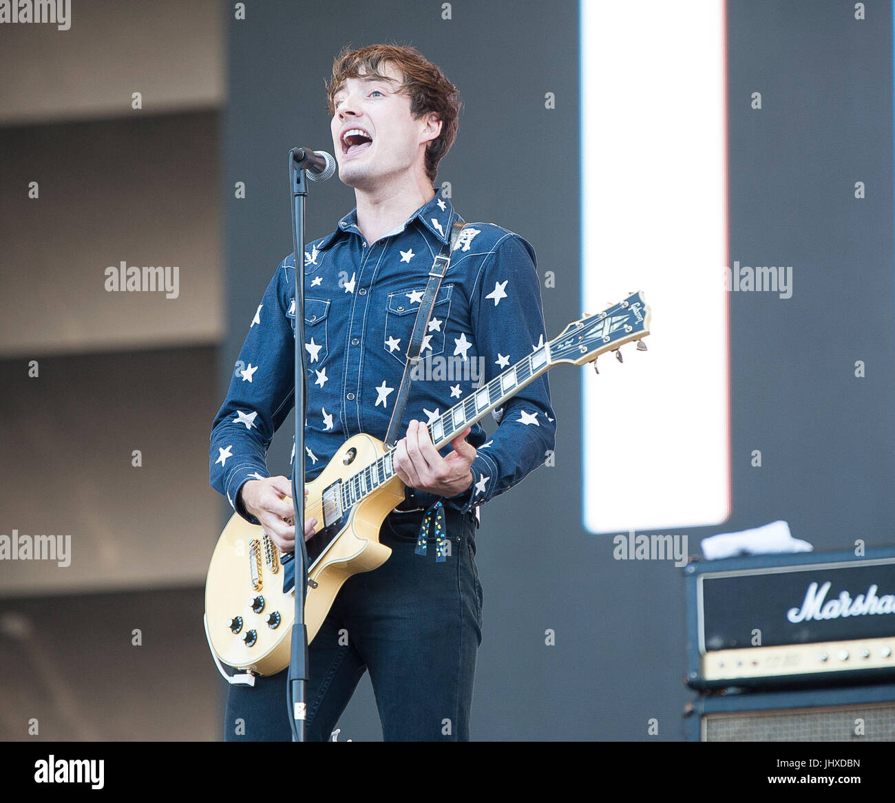 July 13, 2017 - Quebec City, Quebec; CAN - Singer/ Guitarist LUKE ...