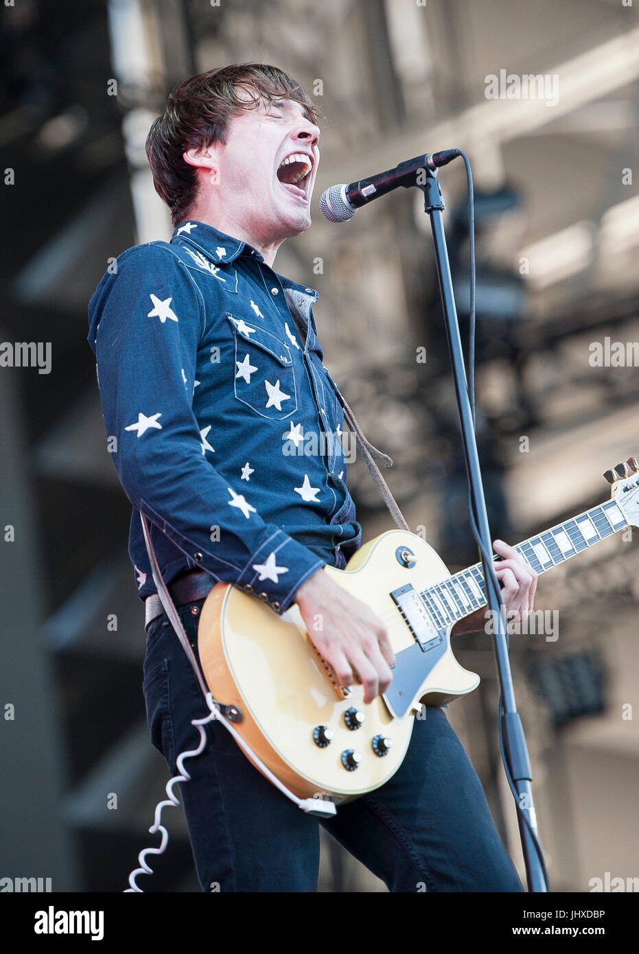 July 13, 2017 - Quebec City, Quebec; CAN - Singer/ Guitarist LUKE ...