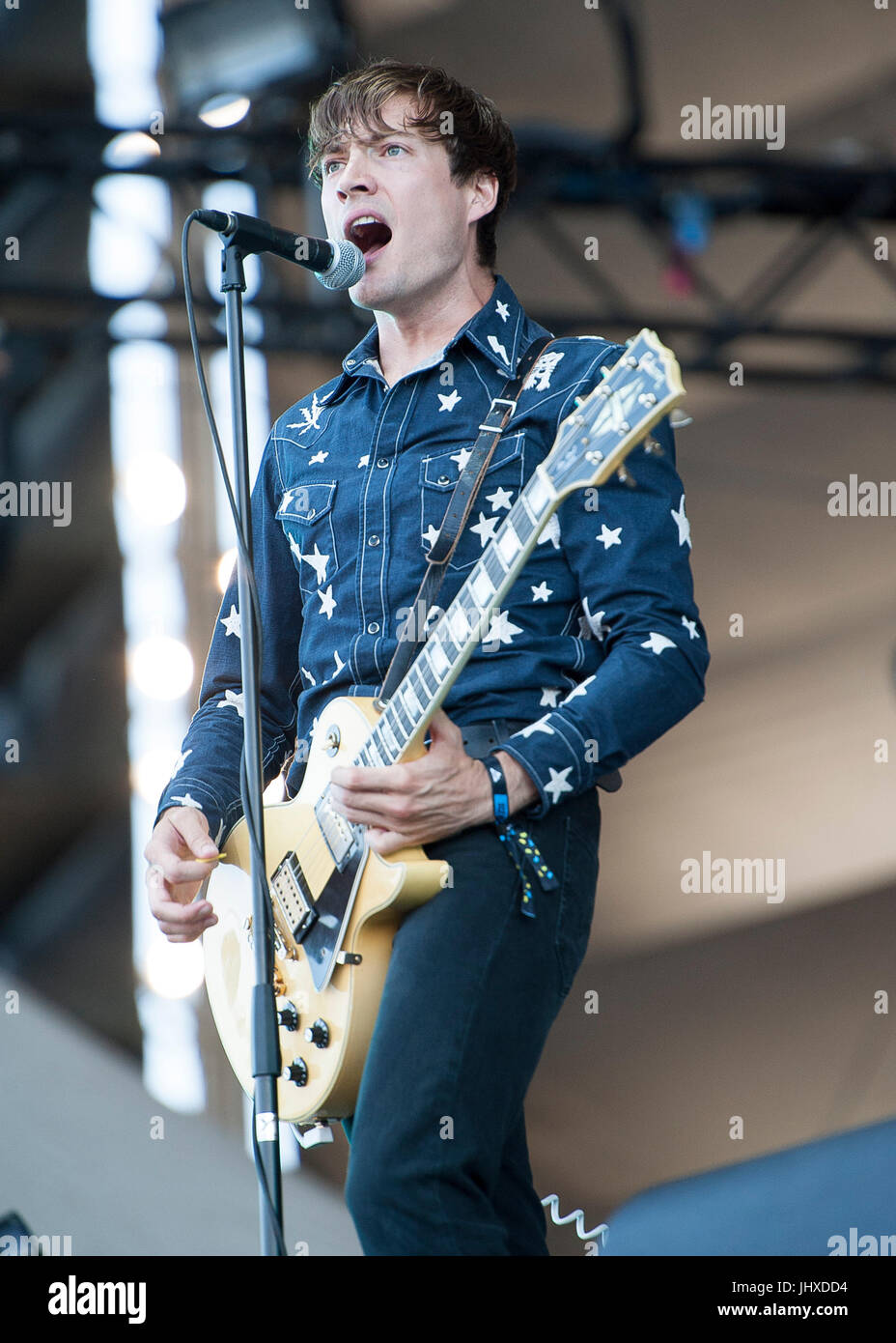 July 13, 2017 - Quebec City, Quebec; CAN - Singer/ Guitarist LUKE ...
