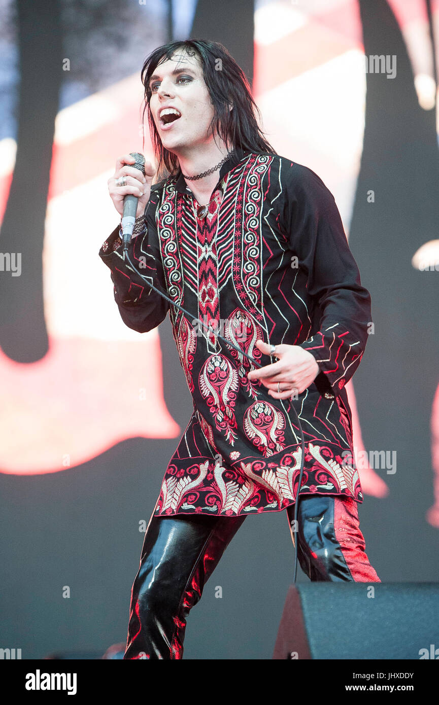 July 13, 2017 - Quebec City, Quebec; CAN - Singer LUKE SPILLER of the ...