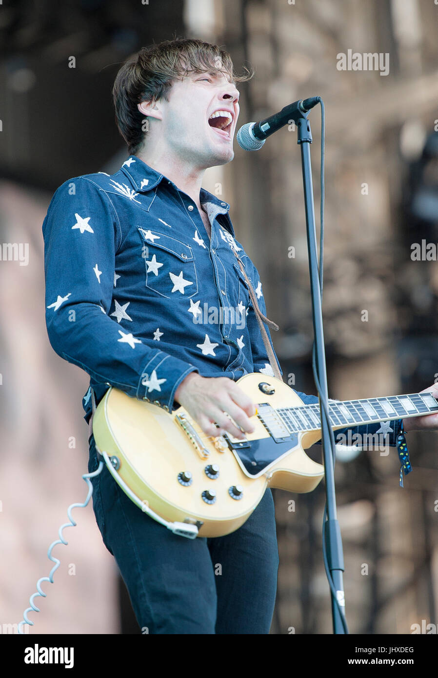 July 13, 2017 - Quebec City, Quebec; CAN - Singer/ Guitarist LUKE ...