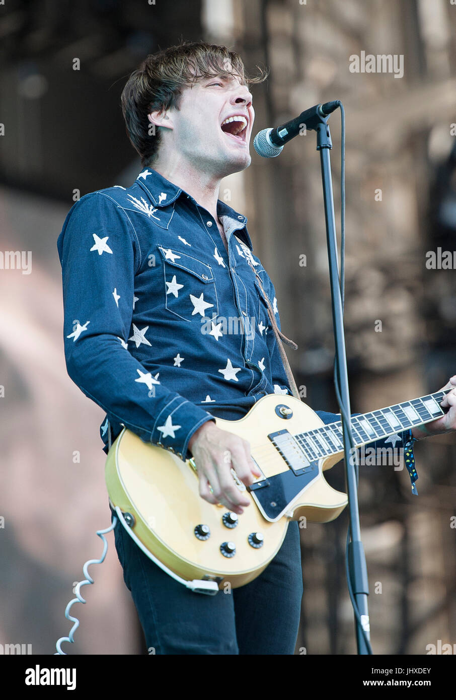 July 13, 2017 - Quebec City, Quebec; CAN - Singer/ Guitarist LUKE ...