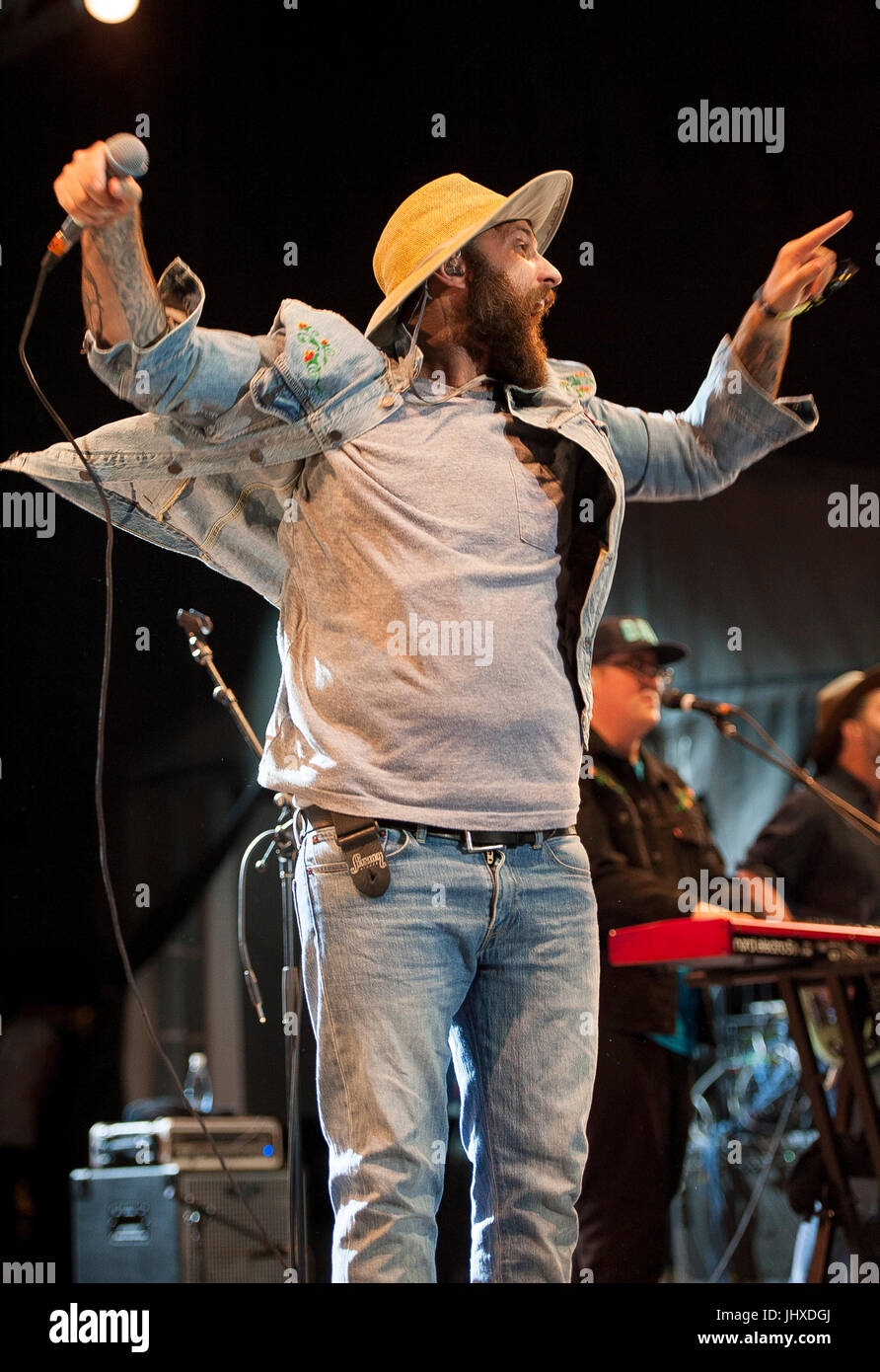July 14, 2017 - Quebec City, Quebec; CAN - Singer SIMON WARD of the ...