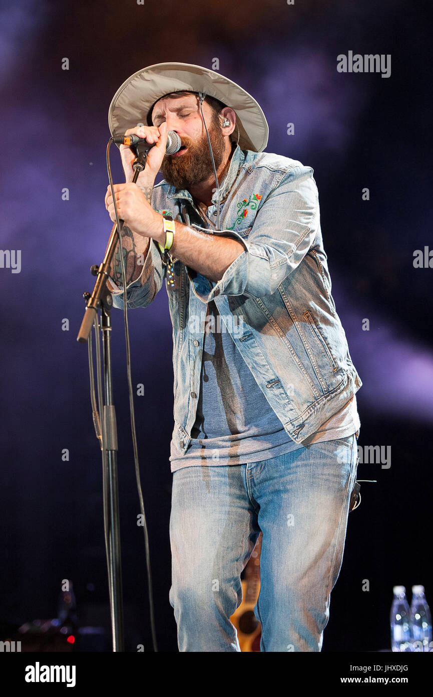 July 14, 2017 - Quebec City, Quebec; CAN - Singer SIMON WARD of the ...