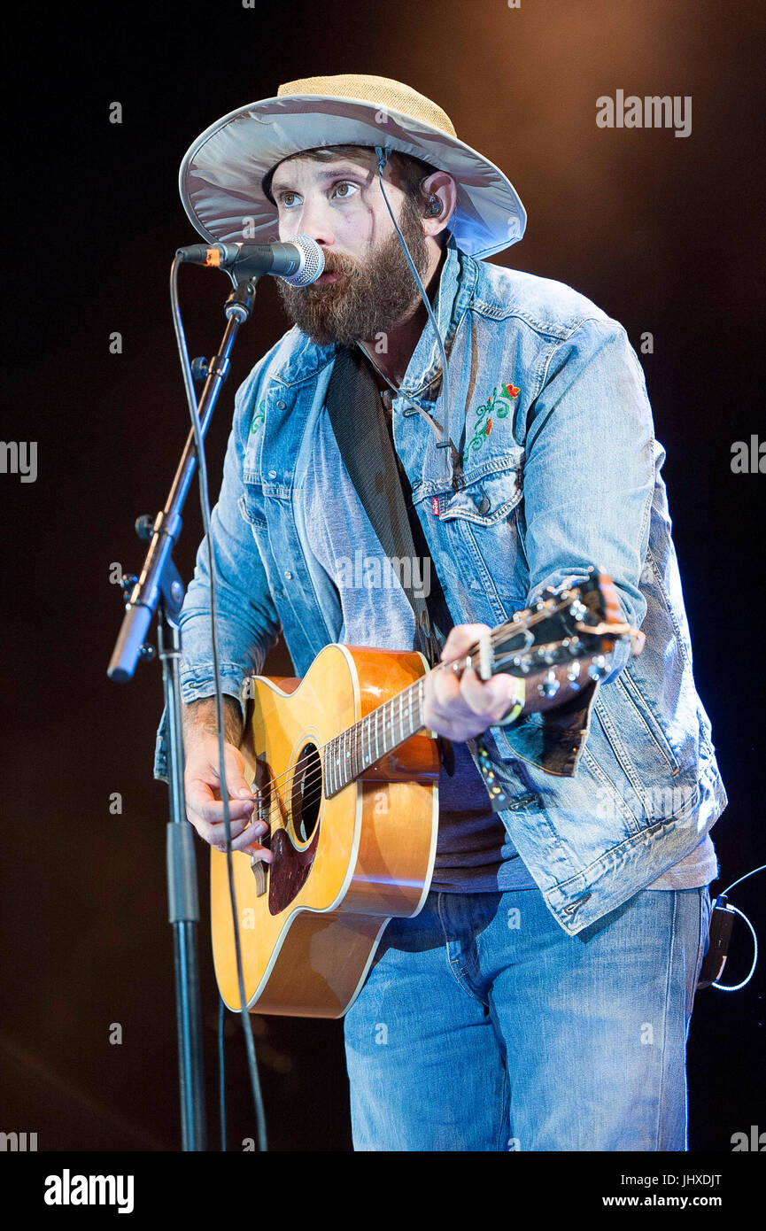 July 14, 2017 - Quebec City, Quebec; CAN - Singer SIMON WARD of the ...